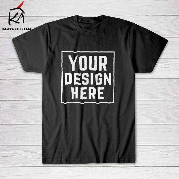 CETAK KAOS CUSTOM DESAIN SENDIRI - SABLON DTF FULL COLOUR - BISA REQUEST | Lazada Indonesia