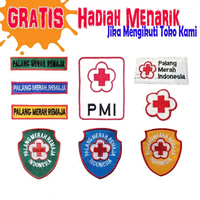 BADGE PMR PMI MULA, MADYA, WIRA | Lazada Indonesia