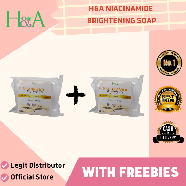 BUY 1 TAKE 1 NIACINAMIDE BRIGHTENING SOAP | Lazada PH