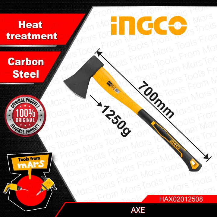 INGCO Axe 1250g HAX02012508 •TOOLS FROM MARS• IHT | Lazada PH
