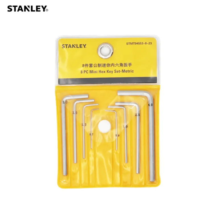 Stanley mini precision alen keys llaves allen 0.7mm/0.9mm/1.3mm/1.5mm ...