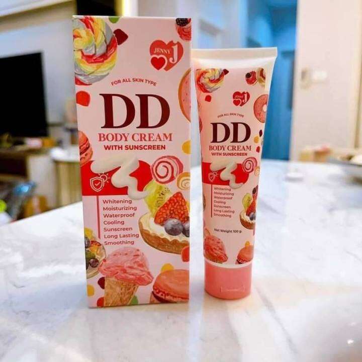 ดีดี เจนนี่ บอดี้ ครีม DD BODY CREAM WITH SUNSCREEN ขนาด 100 กรัม | Lazada.co.th