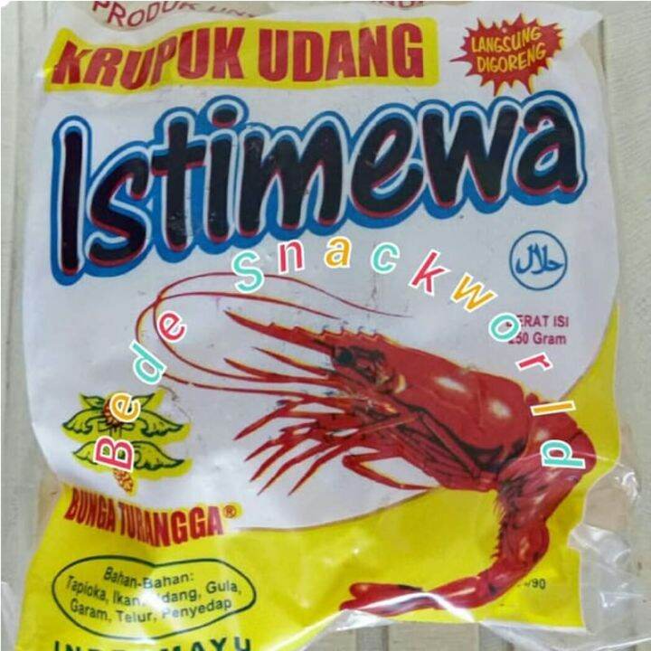 Krupuk Udang Istimewa "Bunga Turangga" | Lazada Indonesia
