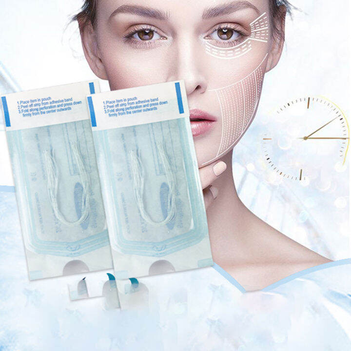 【HOMP】Protein Thread No Needle Gold Protein Line Absorbable Anti ...