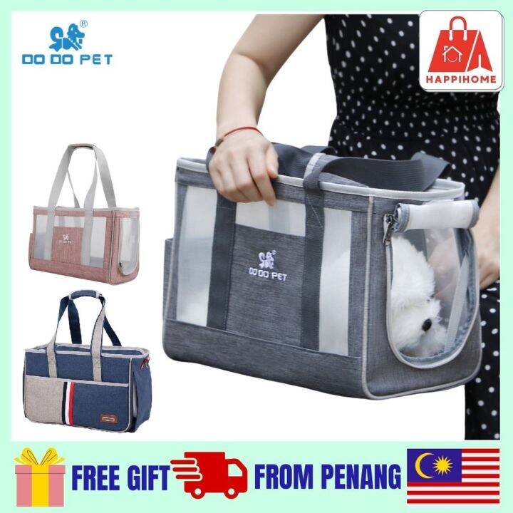 Pet Cat Dog Carrier Bag Kucing Pet Travel Bag Dodopet Large Pet Carrier ...