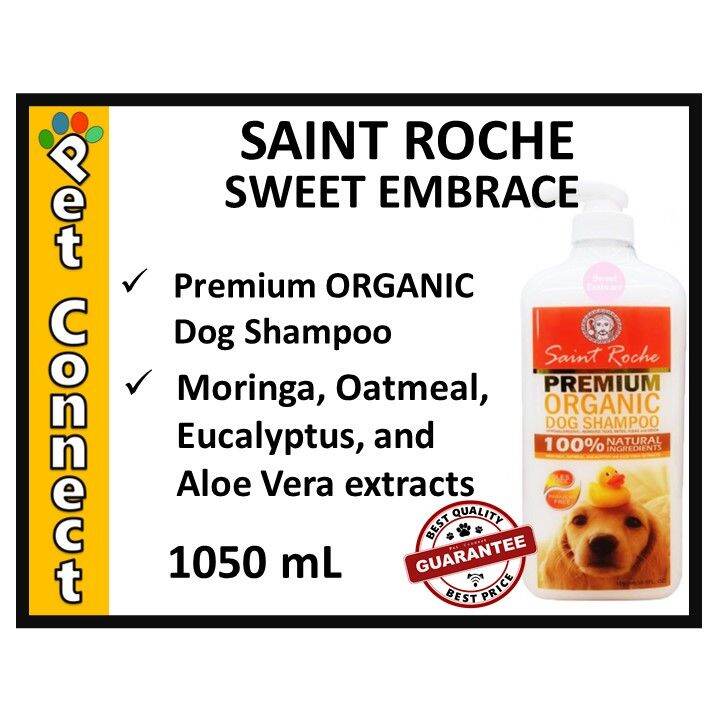 SAINT ROCHE Sweet Embrace 1050 mL PREMIUM ORGANIC DOG SHAMPOO | Lazada PH