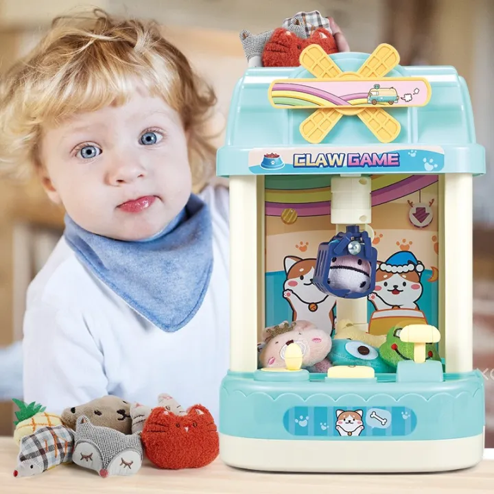 Fun Remote Machine Crane Game Clip Doll Grabber Claw Arcade Machine ...