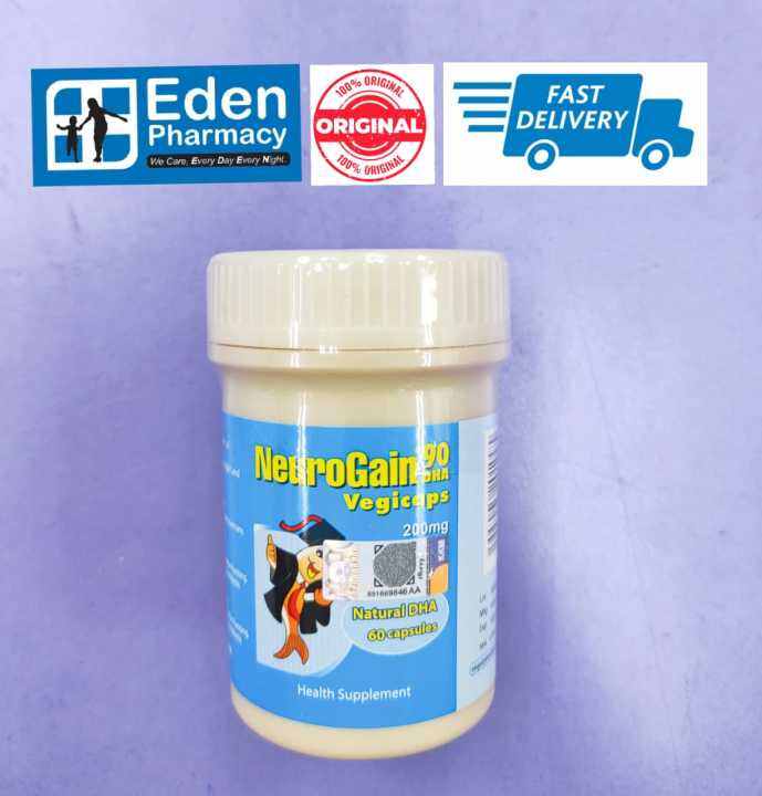 NeuroGain 90 DHA KIDS fish oil neuro gain kids ( 60's ) | Lazada