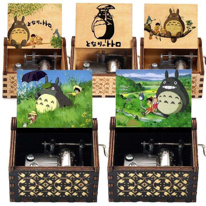 Totoro Music Box Musical Boxes Studio Ghibli Totoro Music Box - New ...