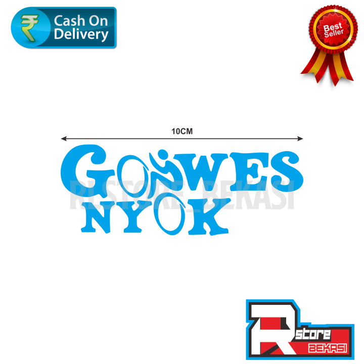 STIKER SEPEDA GOWES NYOK SEPEDA BALAP DRAG BIKE | Lazada Indonesia