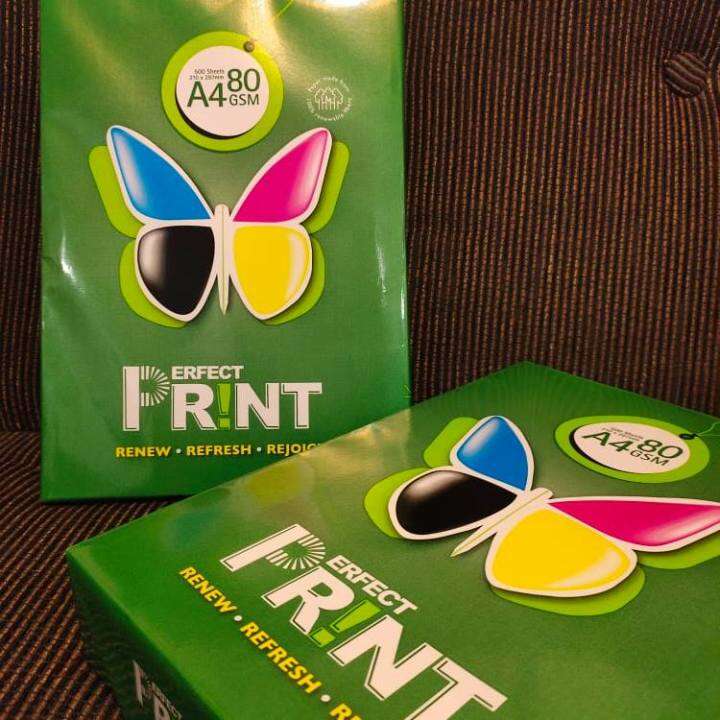 Perfect Print | A4 | 80GSM | 500 sheets | Lazada PH