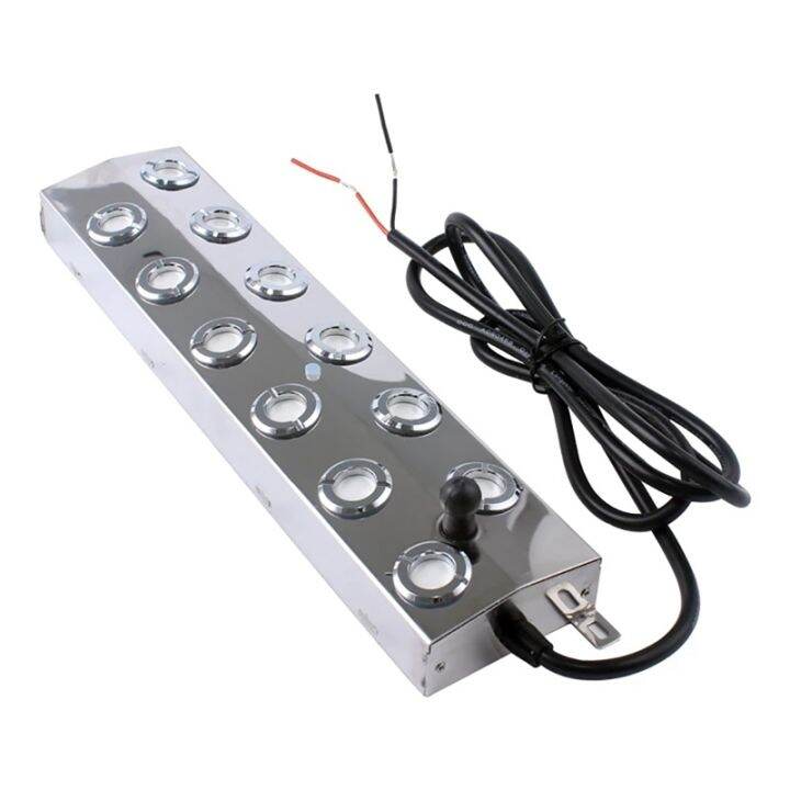 12 Heads Mist Maker Mist Fogger Air Humidifier Water Fountain Fog Maker ...