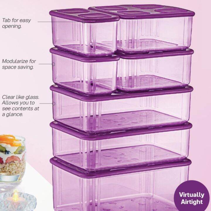 Tupperware Fresh and clear large 2.5 litre | Lazada