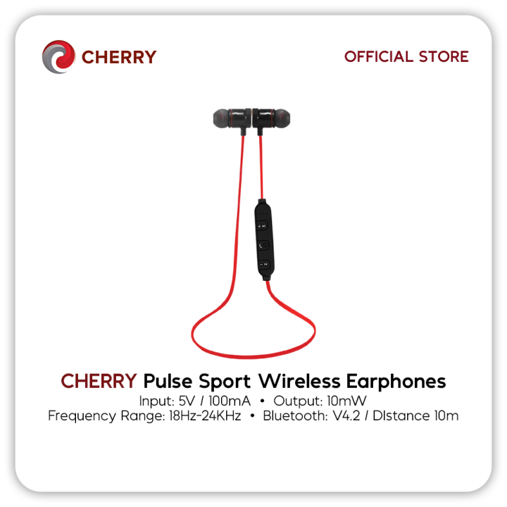 CHERRY Pulse Sport Wireless Earphones | Lazada PH