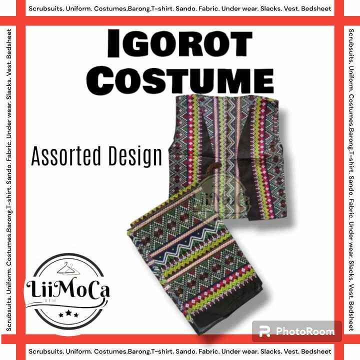1LIIMOCA'S FILIPINO ATTIRE/IGOROT COSTUMES/LAPU LAPU ATTIRE/BAHAG ONLY ...