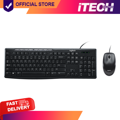 Logitech Mk200 Media Combo Keyboard And Mouse Usb Lazada Ph