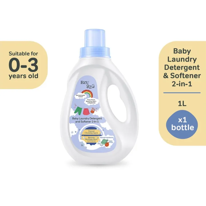 TOY'S REX BZU BZU Baby Laundry Detergent and Softener (1L) | Lazada