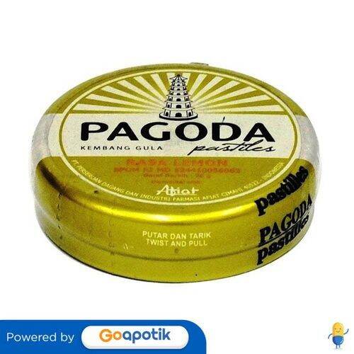 Pagoda Pastilles Rasa Lemon 20 Gram Kaleng | Lazada Indonesia