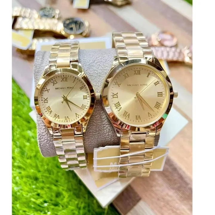MK Watch Slim Quartz Ladies Watches Slimrunway roman dial Pawnable COD ...