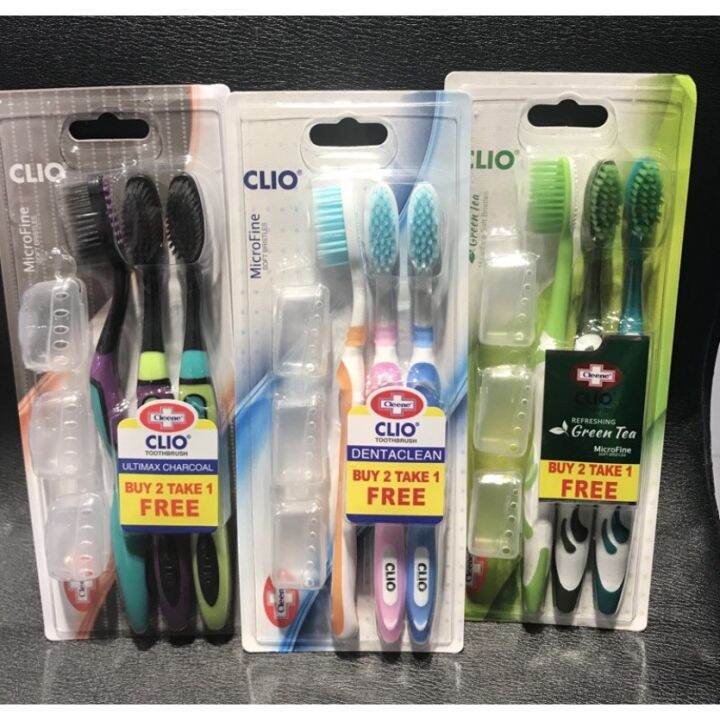 ⚘CLEENE CLIO Microfine Toothbrush♞ | Lazada PH