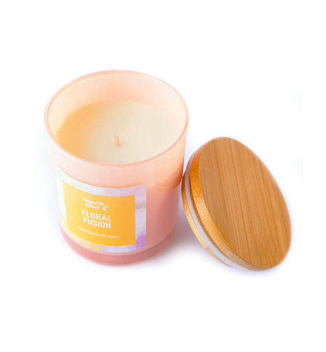 Happy Island Floral Fusion Soy Candle: 10oz | Lazada PH