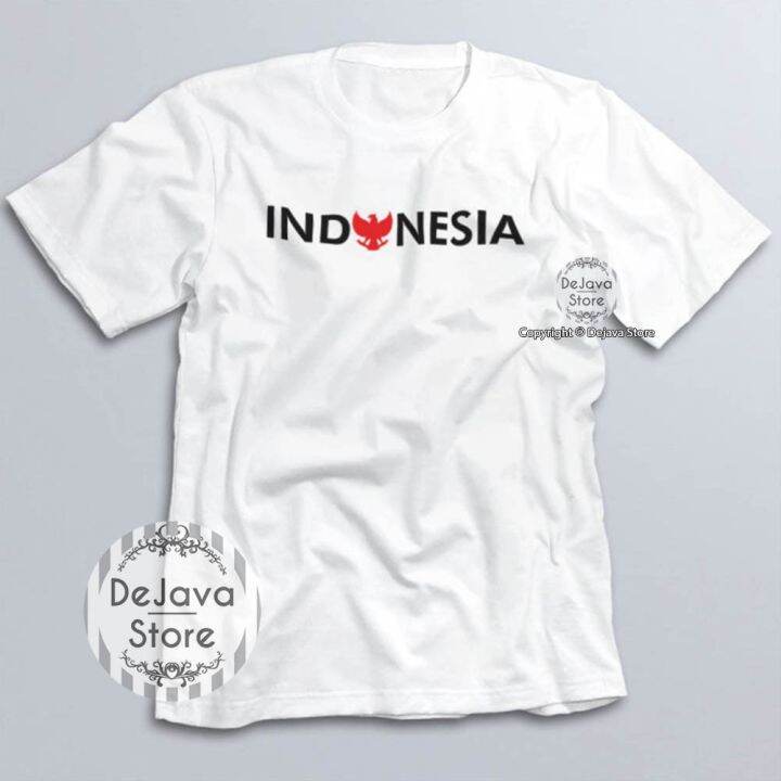 Kaos Baju INDONESIA Logo Garuda Indo | Tshirt Timnas Merah Putih - 347 ...