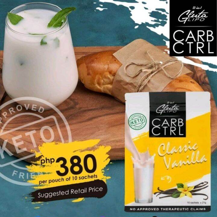 GLUTALIPO CARB CTRL CLASSIC VANILLA (10 SACHETS) | Lazada PH