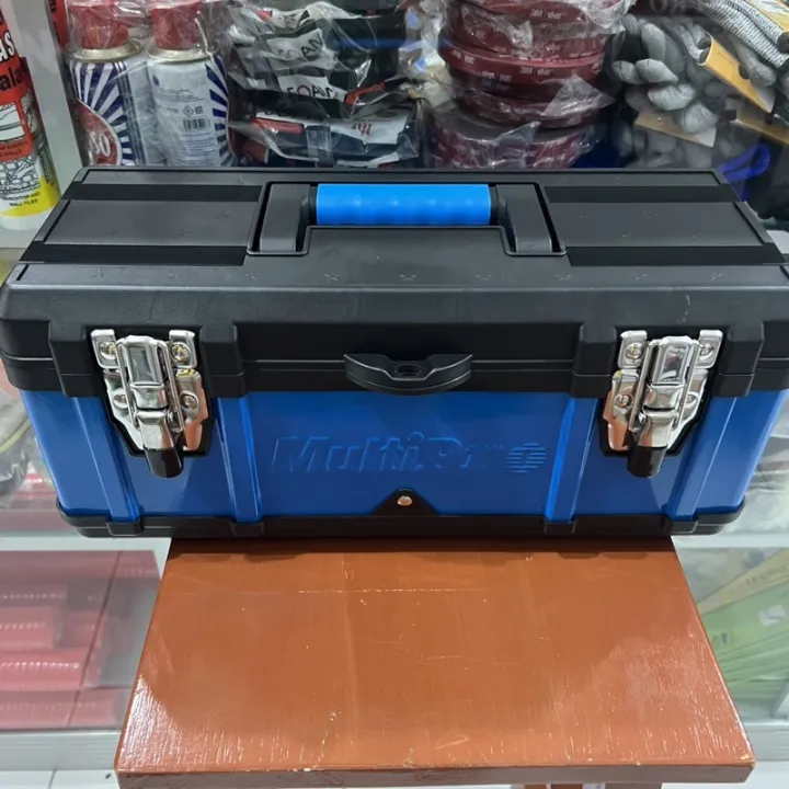 TOOLBOX BESI 16” MULTIPRO TOOL BOX BESI PLASTIK KOTAK PERKAKAS 16 INCH ...