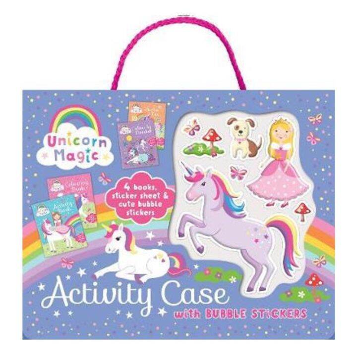 Unicorn Magic Activity Case Book Gift Set with 4 Activity Books ...
