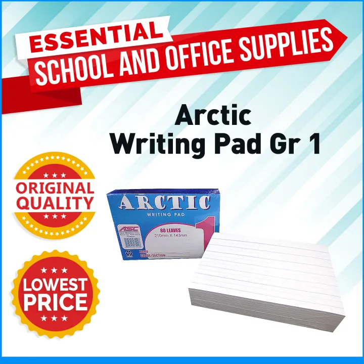 WHOLESALE! Arctic Writing Pad Grade 1 (Pack of 10) | Lazada PH