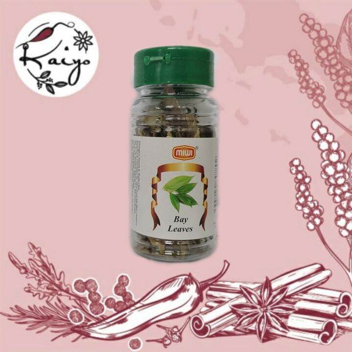 {Miwi} (Halal) Western Food Spices Botol - Bay Leaves 5g | Lazada