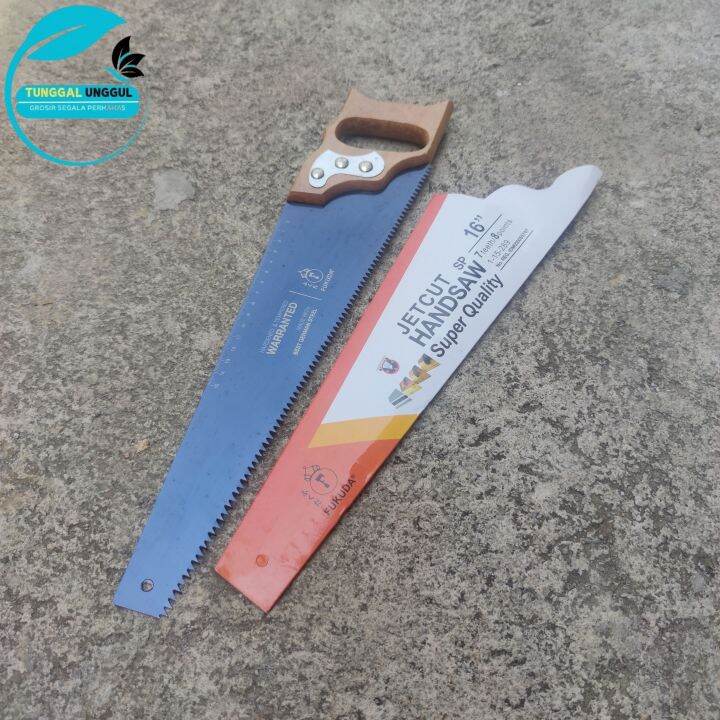 Gergaji Kayu Fukuda 16 Inch Siap Pakai - Gergaji Potong Triplek Kayu ...