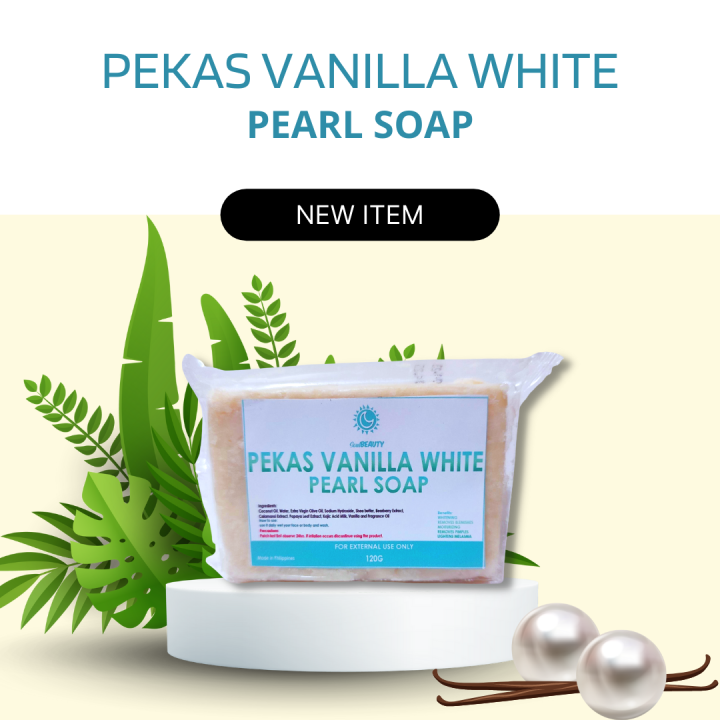 SOUL BEAUTY NEW PEKAS VANILLA WHITE PEARL SOAP | Lazada PH