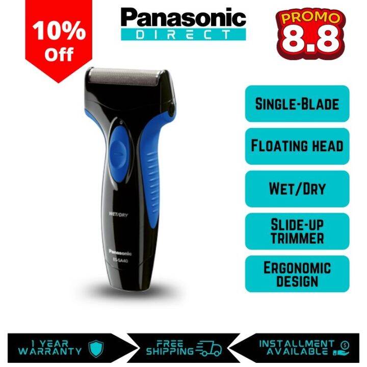 Panasonic ES-SA40 Shaver Rechargeable Electric ES-SA40-K453 Travel ...