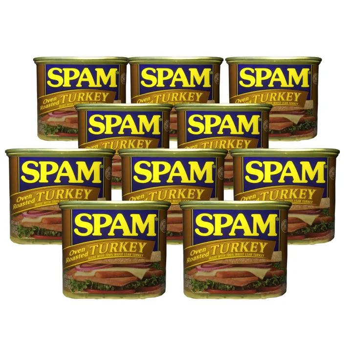 SPAM Oven Roasted TURKEY 340 grams (10 PCS) WITH FREE Libby's Vienna ...