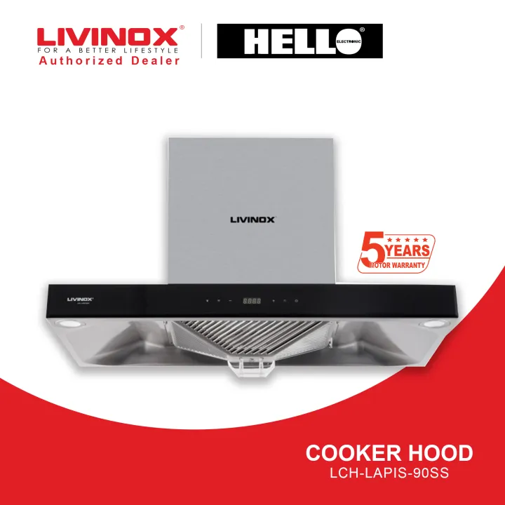 Livinox Cooker Hood ( LCH-LAPIS-90SS ) | Lazada