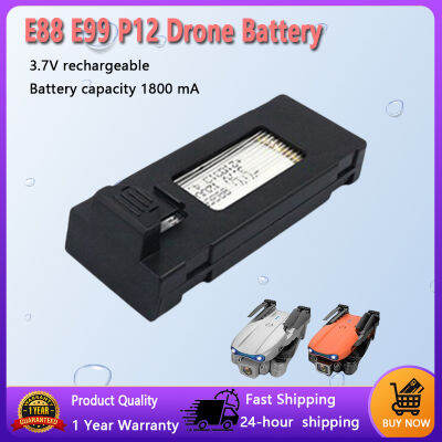 E88 Drone bateri boleh dicas semula 3.7V 1800mAh bateri untuk Drone E99 ...