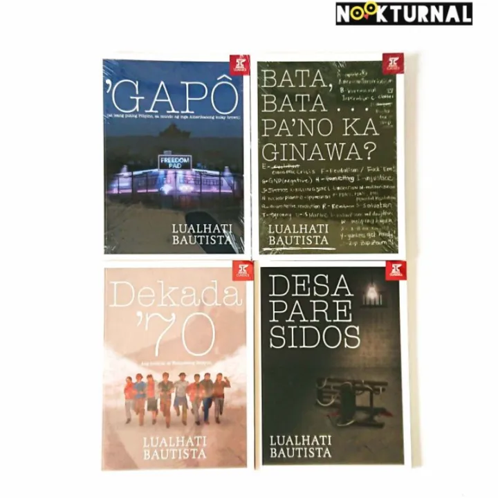 【NEW】Lualhati Bautista Book Gapo Dekada 70 Desaparesidos Bata Pano Ka ...