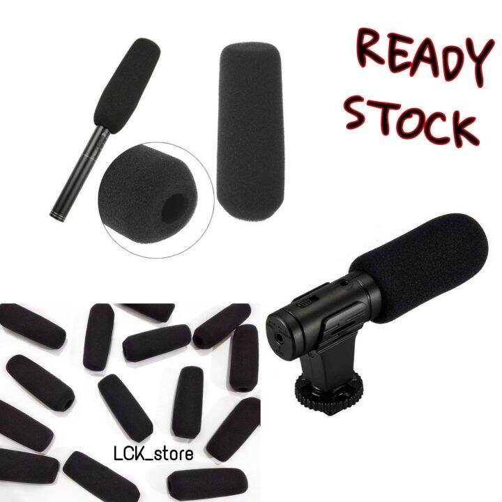microphone foam sponge 12cm interview - busa mic shotgun windshield ...