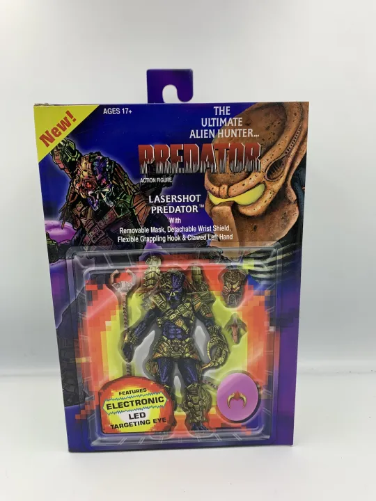 Neca Predator LASERSHOT PREDATOR Action Figure New in Box Authentic ...