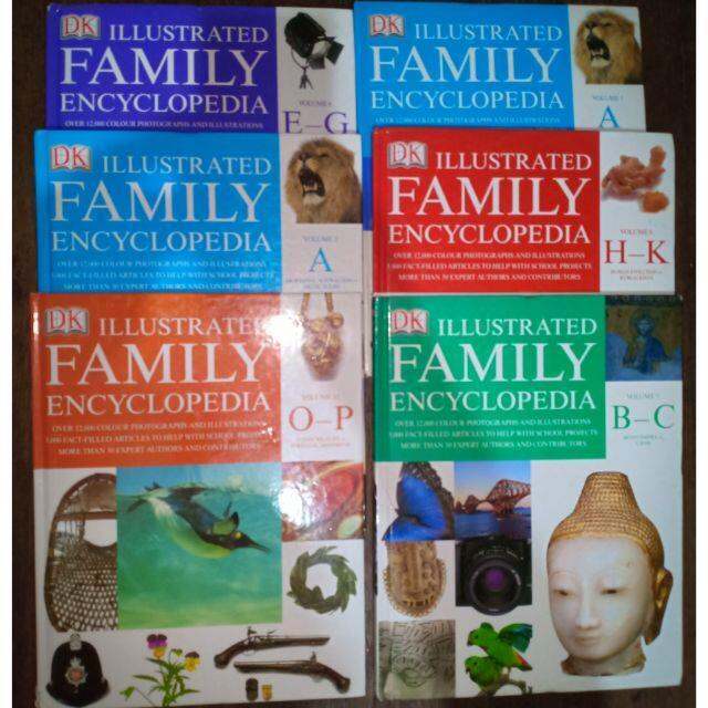 Spot goods Illustrated Family Encyclopedia | Lazada PH