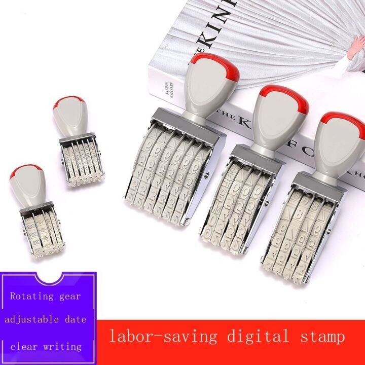 Digital seal adjustable 0-9 free combination date chapter year month ...