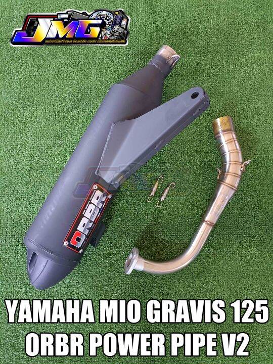 YAMAHA MIO GRAVIS 125 ORBR POWER PIPE VERSION 2 | Lazada PH