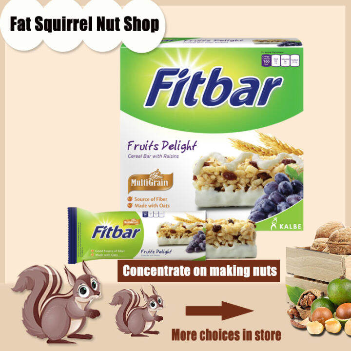 Fitbar Cereal Bar Fruit Multipack (5 x 22g) | Lazada PH