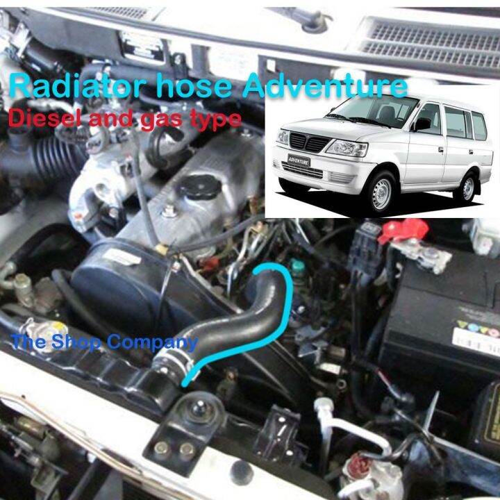 Mitsubishi Adventure radiator hose for diesel and gas | Lazada PH