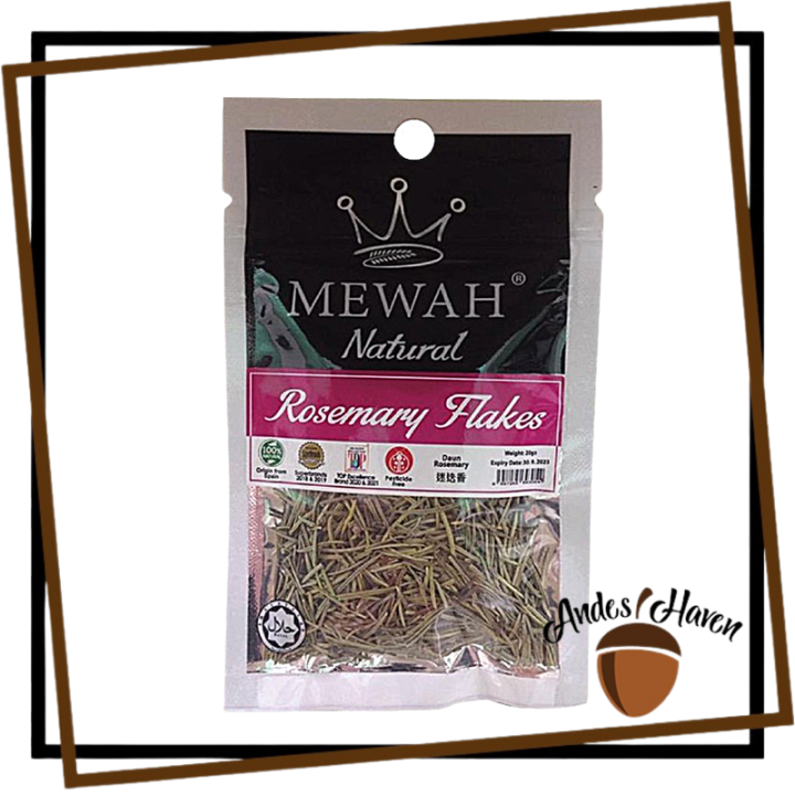 【Mewah】Natural Rosemary Flakes - 20g+- | Lazada