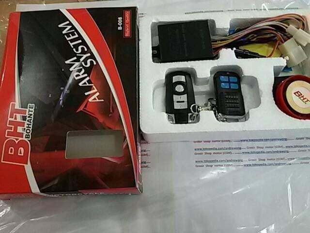 ALARM MOTOR REMOTE BHT UNIVERSAL BEBEK SPORT NAKED alaram anti maling ...