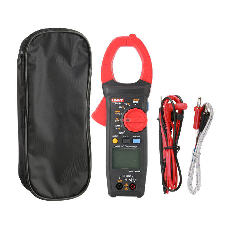 UNI-T UT206A+ Clamp Meter Digital Clamp Type Multimeter Universal Meter ...