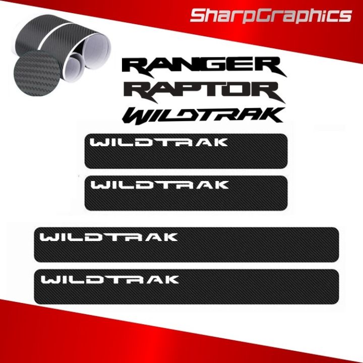 Ford Next Gen Ranger Wildtrak Raptor Carbon Fiber Step Door sill ...