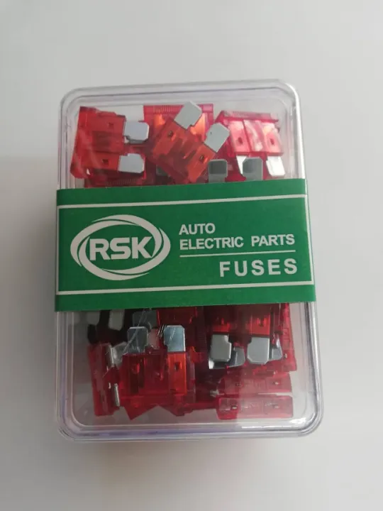 RSK FUSE REGULAR RED (10 amp) (100 pcs / box) | Lazada PH